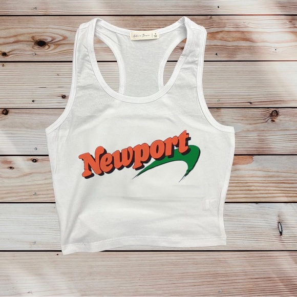 Tops | Newport Cropped Tank | Poshmark